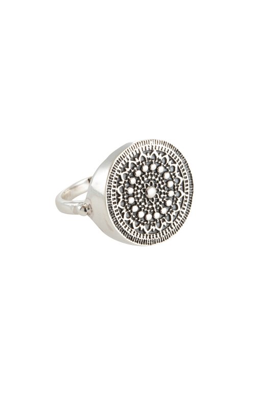 Medallion Ring - Small - OS : Jewellery at The Vault NZ