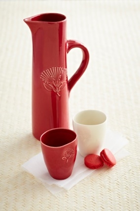 Steiner ceramic Pohutukawa Jug small - NZ : Artist and Brands at The ...