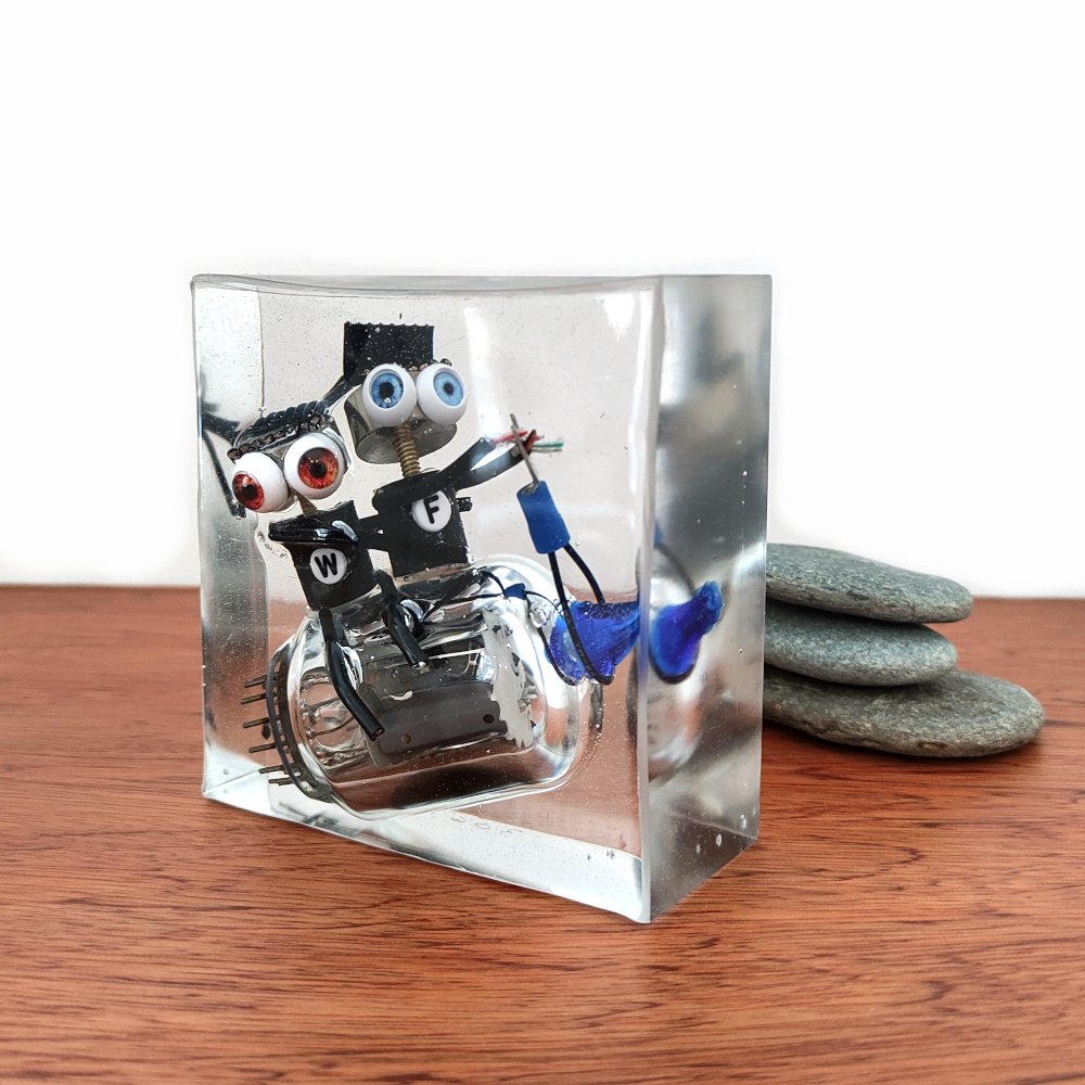 Fred and Wilma Cryobot Sculpture - Shop All Art at The Vault NZ - NZ