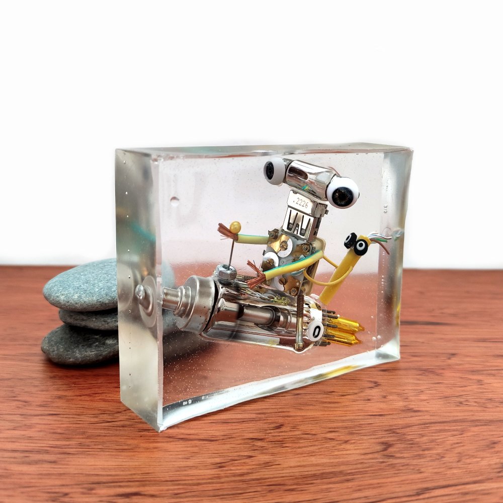 Rocket and Racer Cryobot Sculpture - Shop All Art at The Vault NZ - NZ