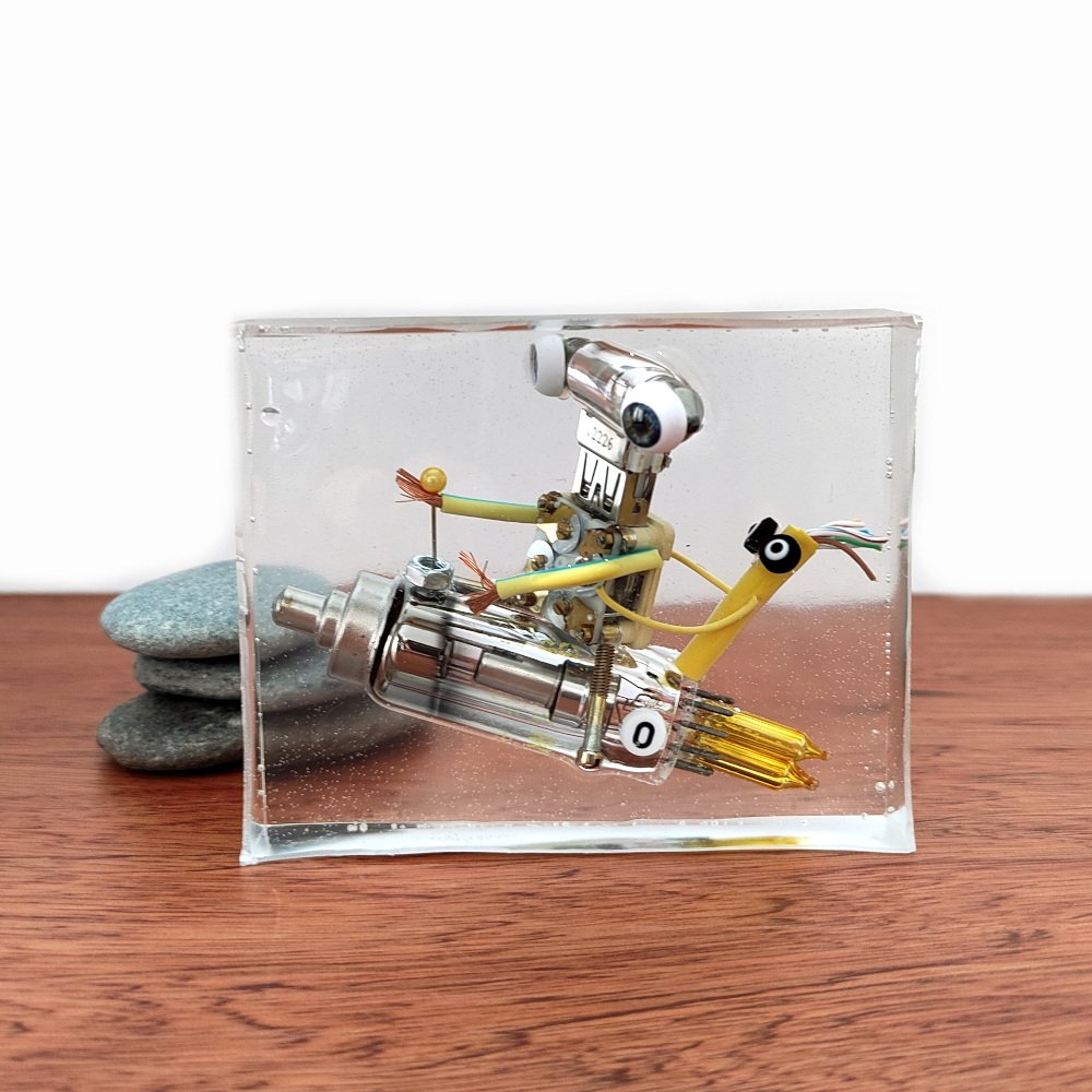 Rocket and Racer Cryobot Sculpture - Shop All Art at The Vault NZ - NZ