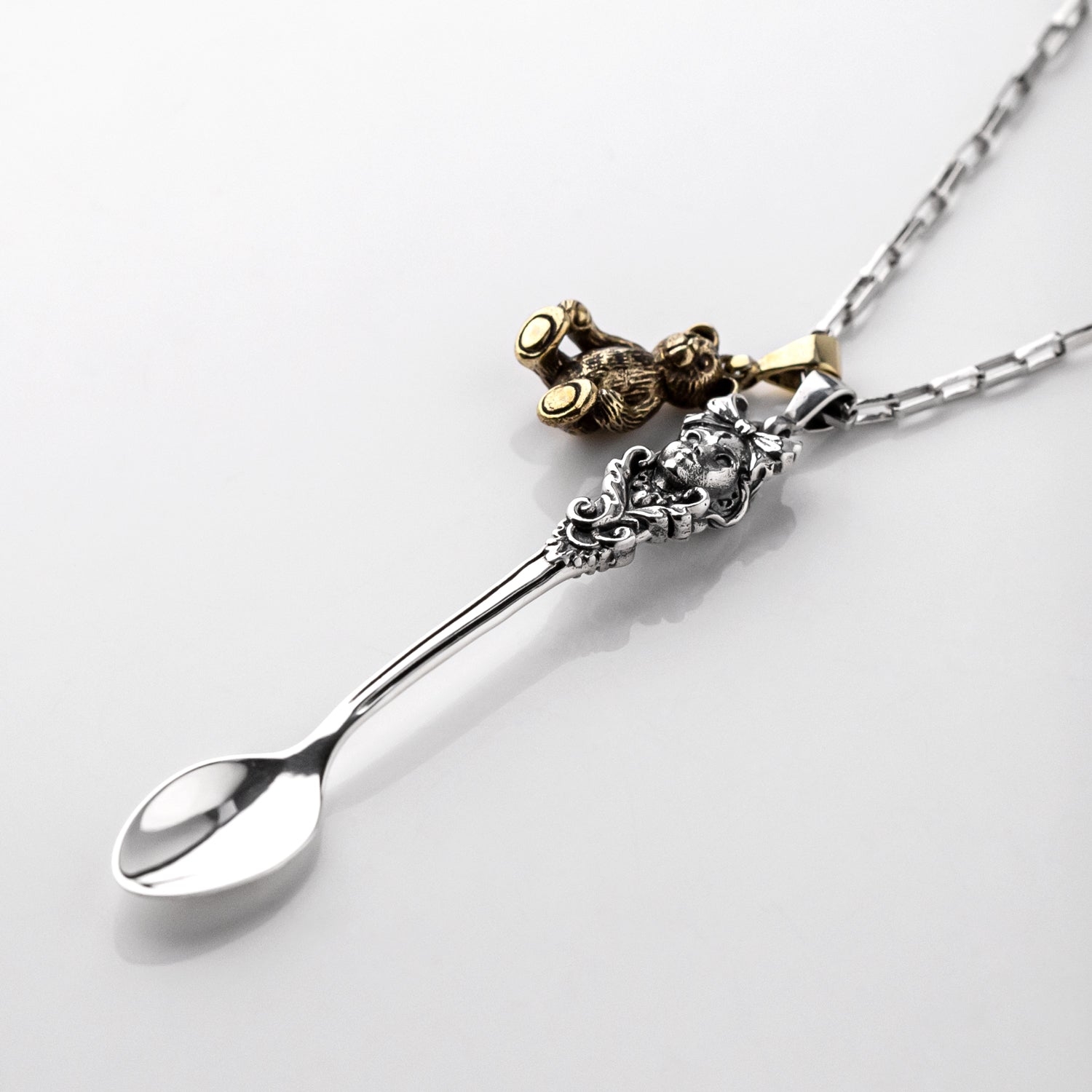 Goldilocks Spoon Pendant Brass Jewellery At The Vault Nz Nz
