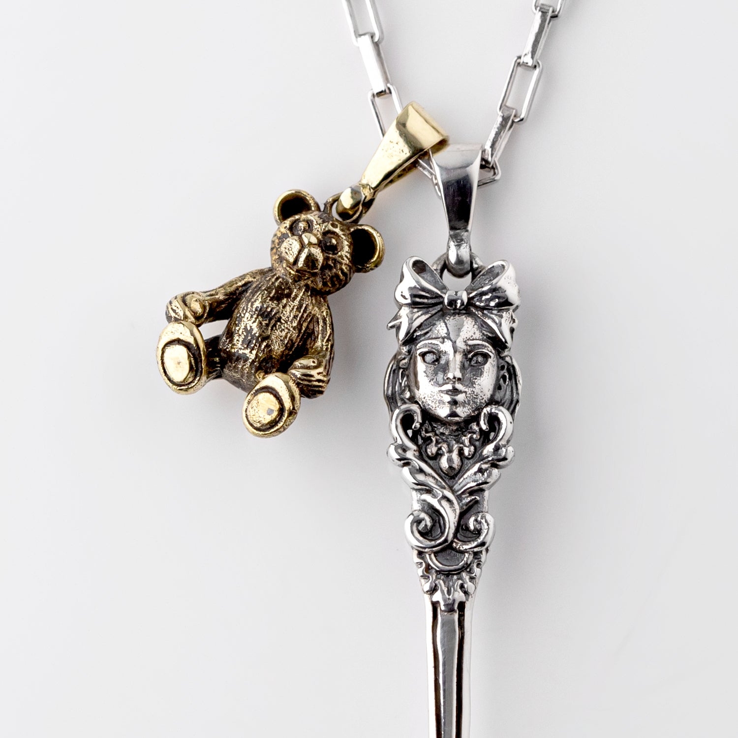 Goldilocks Spoon Pendant Brass Jewellery At The Vault Nz Nz