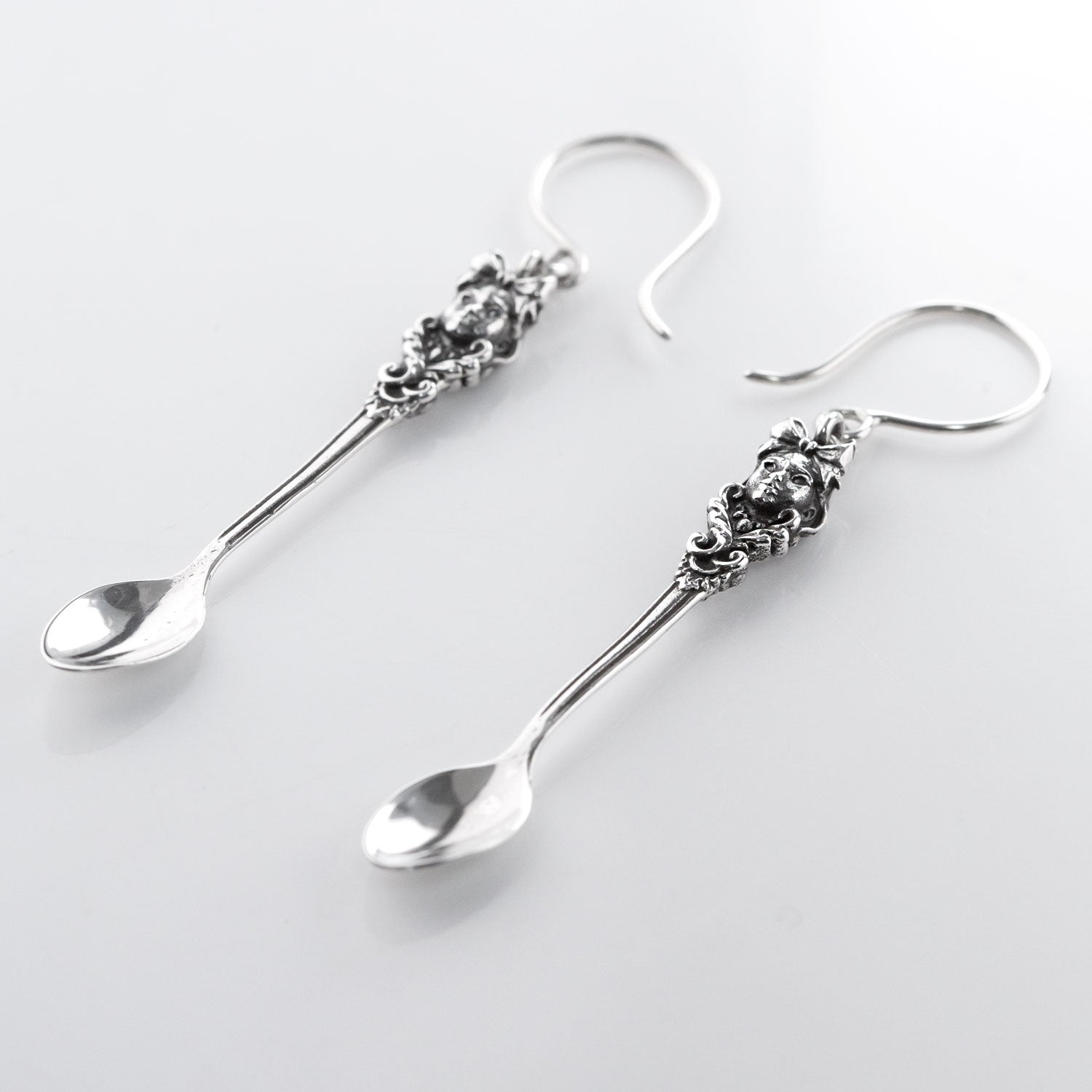 Goldilocks Spoon Earrings Silver Jewellery At The Vault Nz Nz