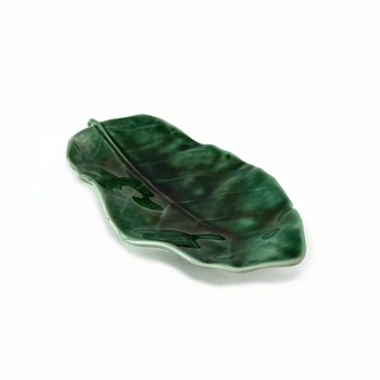Puka Plate Small Dark Green - Stepahead Ceramics at The Vault NZ - NZ