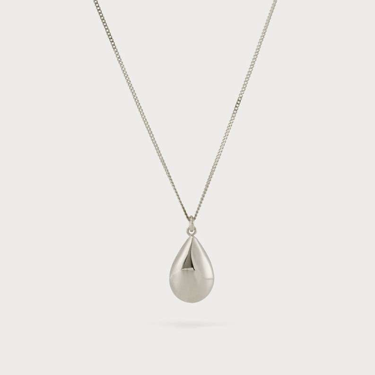 Rain Necklace Silver - Jewellery at The Vault NZ - NZ