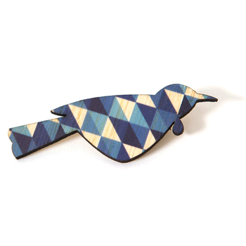 Tui Brooch Geometric - Jewellery at The Vault NZ - NZ